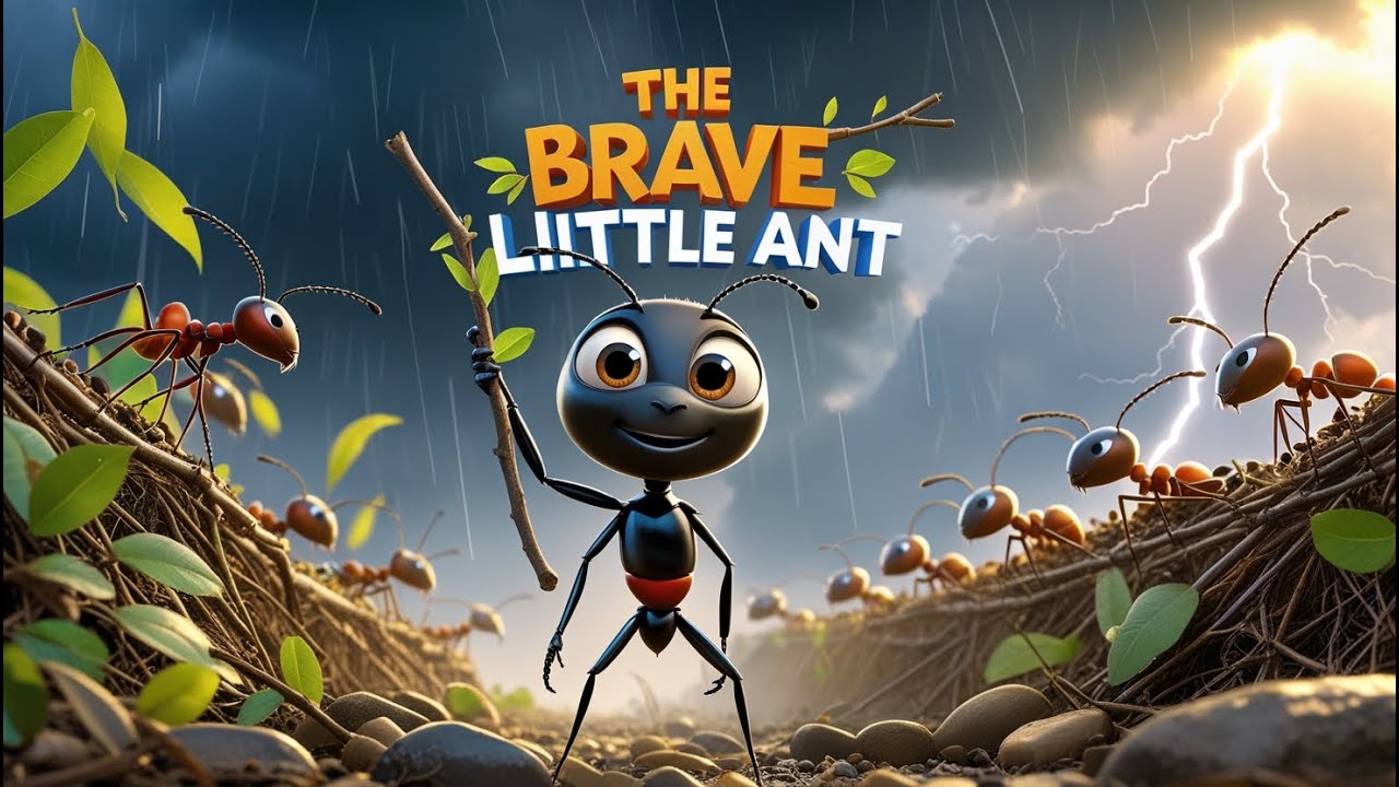 Andy the Brave Little Ant 🐜 | A Fun & Inspiring Story About Courage for ...