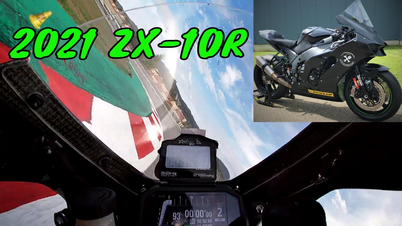 2021 Kawasaki ZX-10R onboard @ Catalunya track - YouTube