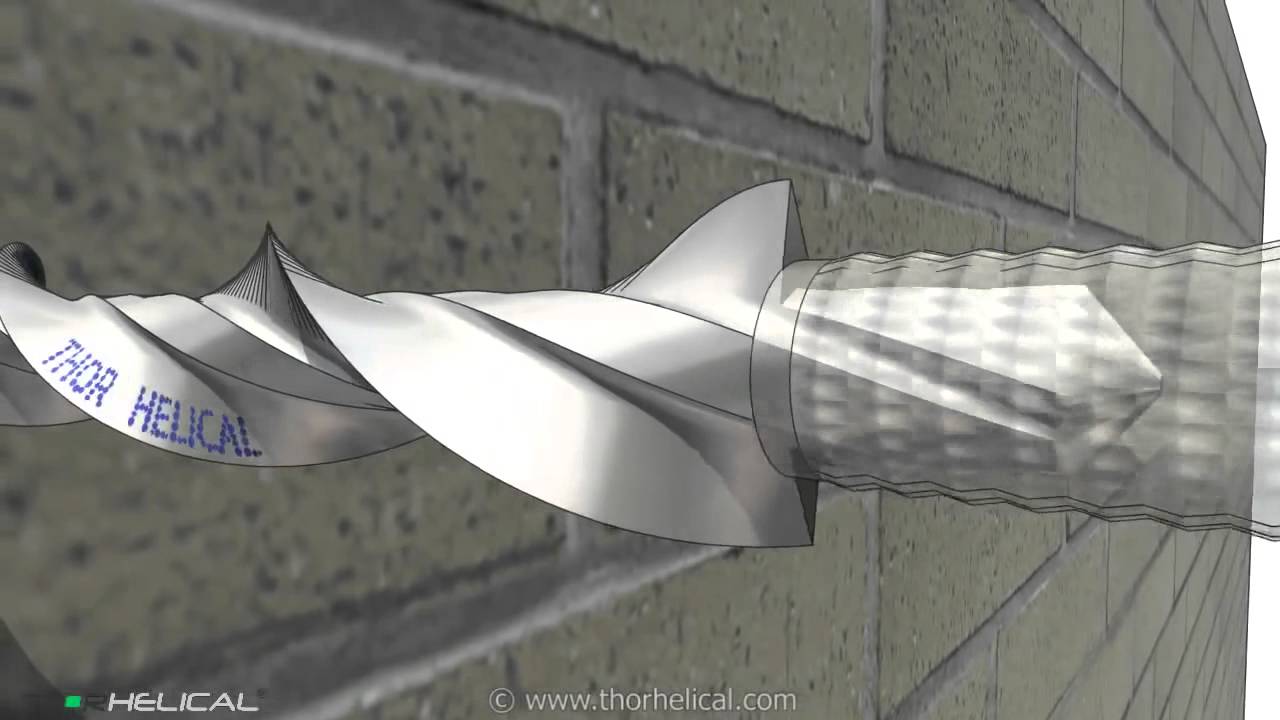 Thor Helical Air Twist 9mm renovatie spouwanker - YouTube