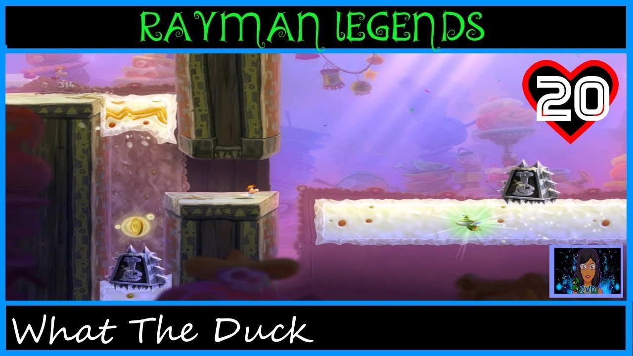 Blind Playthrough Rayman Legends : What The Duck : Part 20🐲 - YouTube