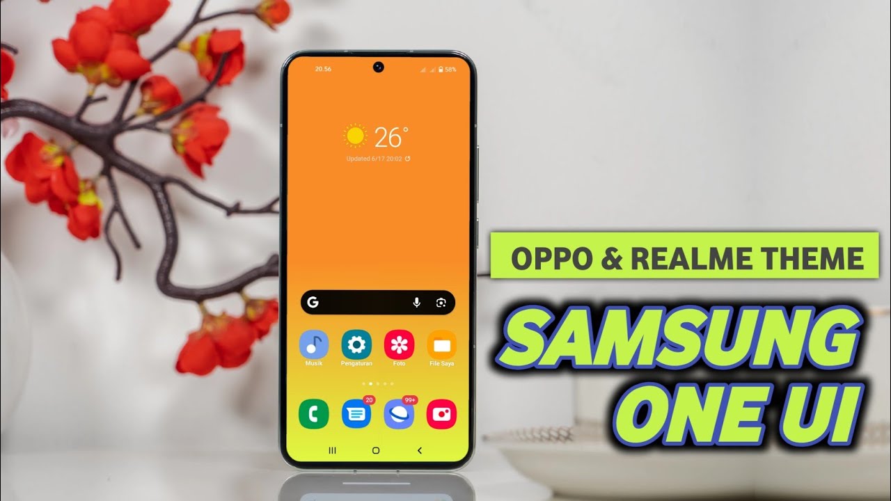 Adem Nih!!! Theme One UI for Oppo Color OS & Realme UI - YouTube