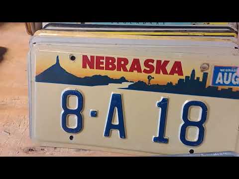 01/24 two/50 state sets automobile license plates - YouTube