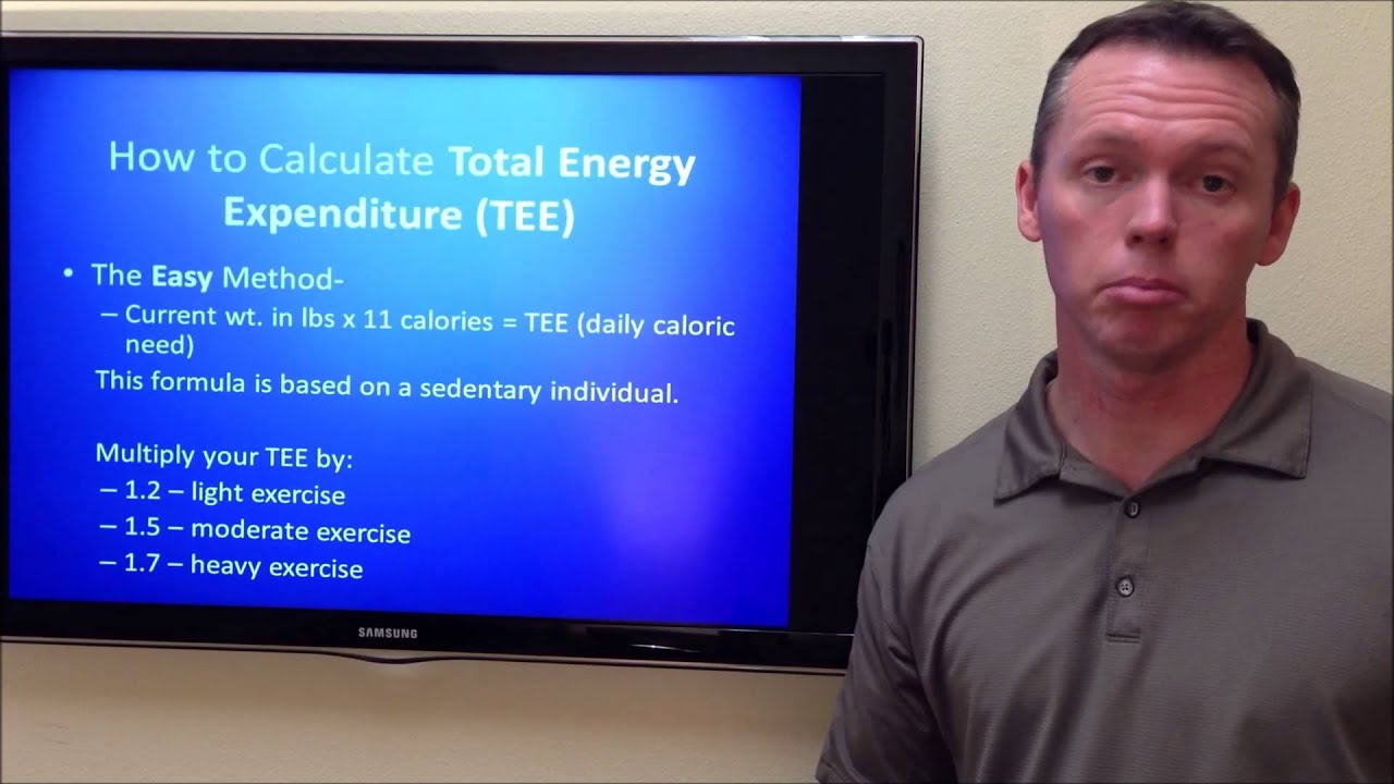 7 2 Calculating TEE - YouTube