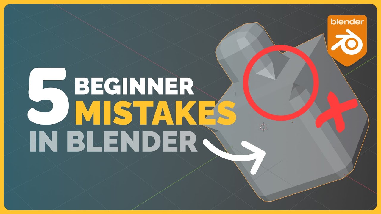 Fixing Blender Beginner Mistakes | Polygon Runway - YouTube