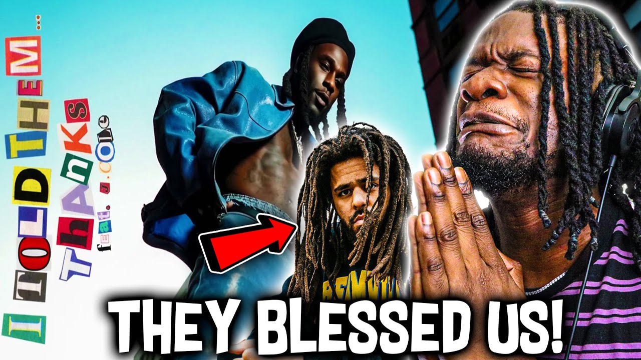J COLE & BURNA BOY JUST BLESSED US! "Thanks" (REACTION) - YouTube