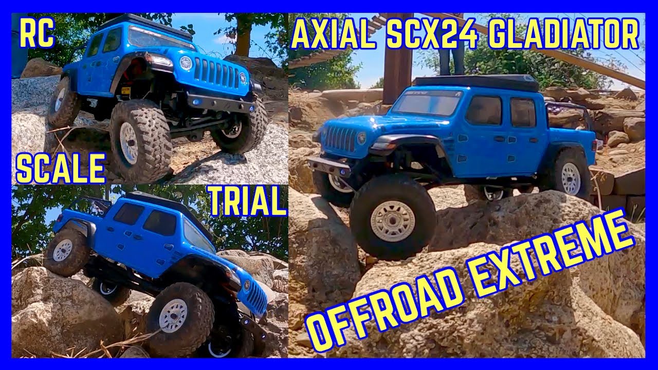 AXIAL SCX24 GLADIATOR EXTREME OFFROAD - YouTube