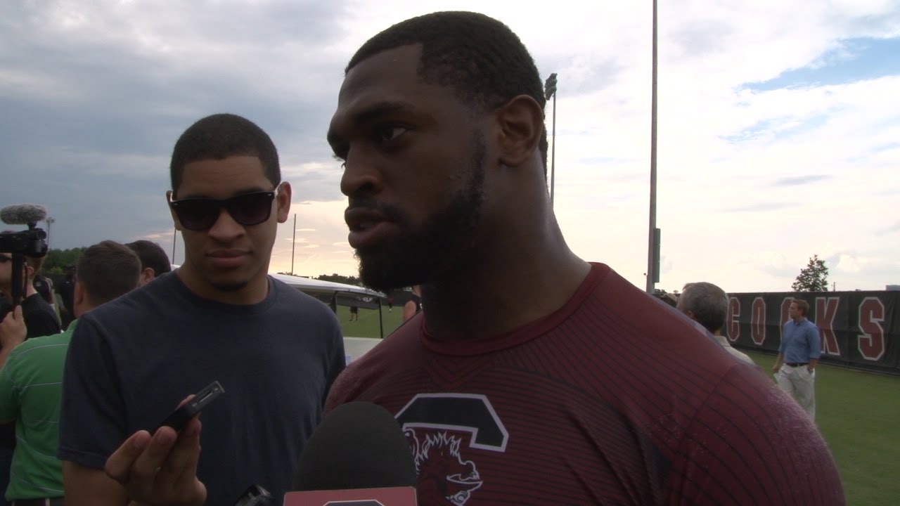 Marquavius Lewis Post-Practice Comments - 8/17/15 - YouTube