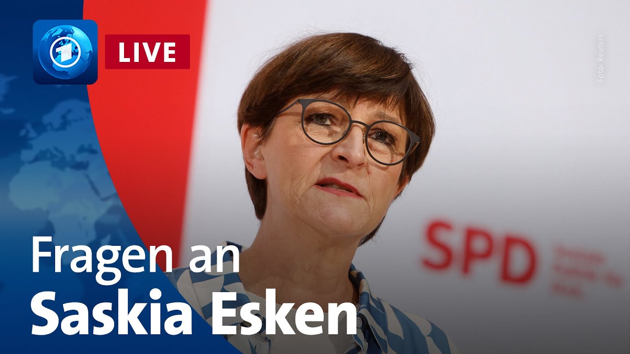 Bericht aus Berlin Extra: Fragen an Saskia Esken (SPD) - YouTube