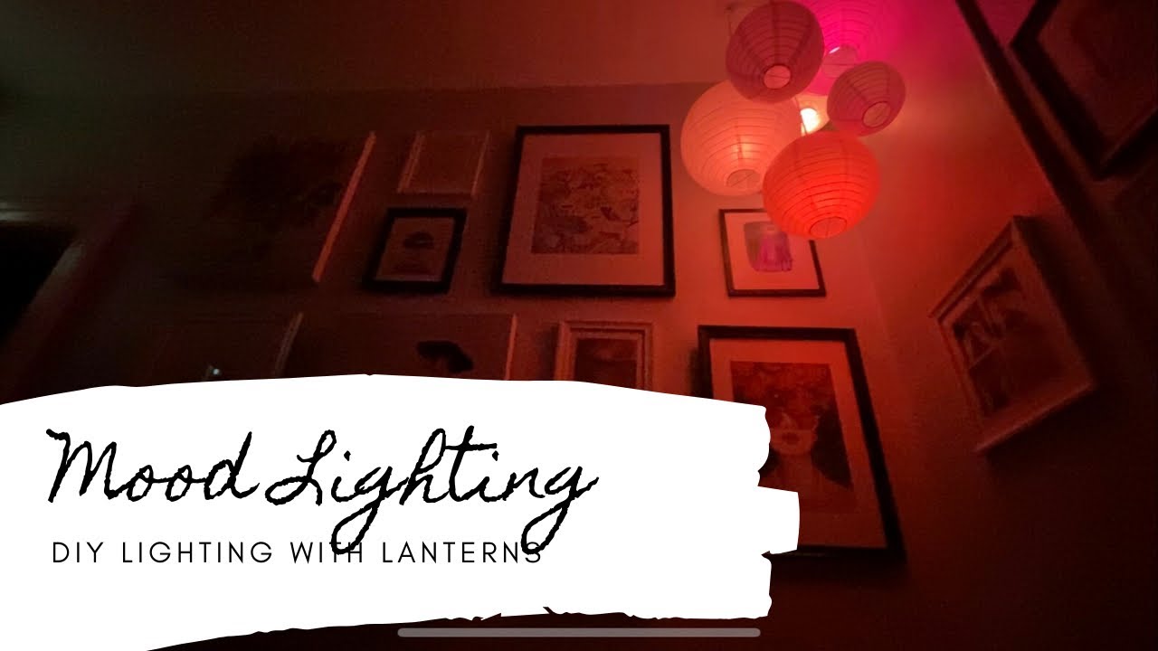 Mood Lighting DIY | Self Isolation Projects - YouTube