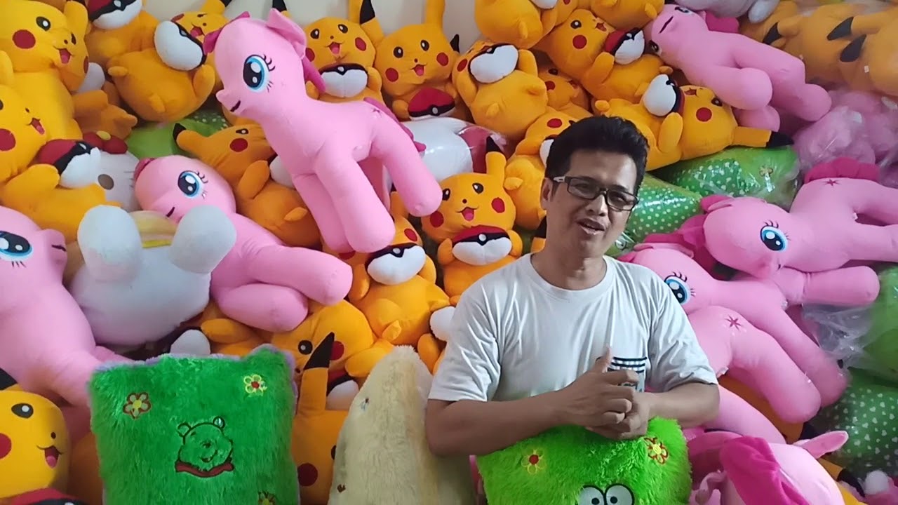 Pabrik boneka Bekasi "Produksi boneka cabang ke3" - YouTube