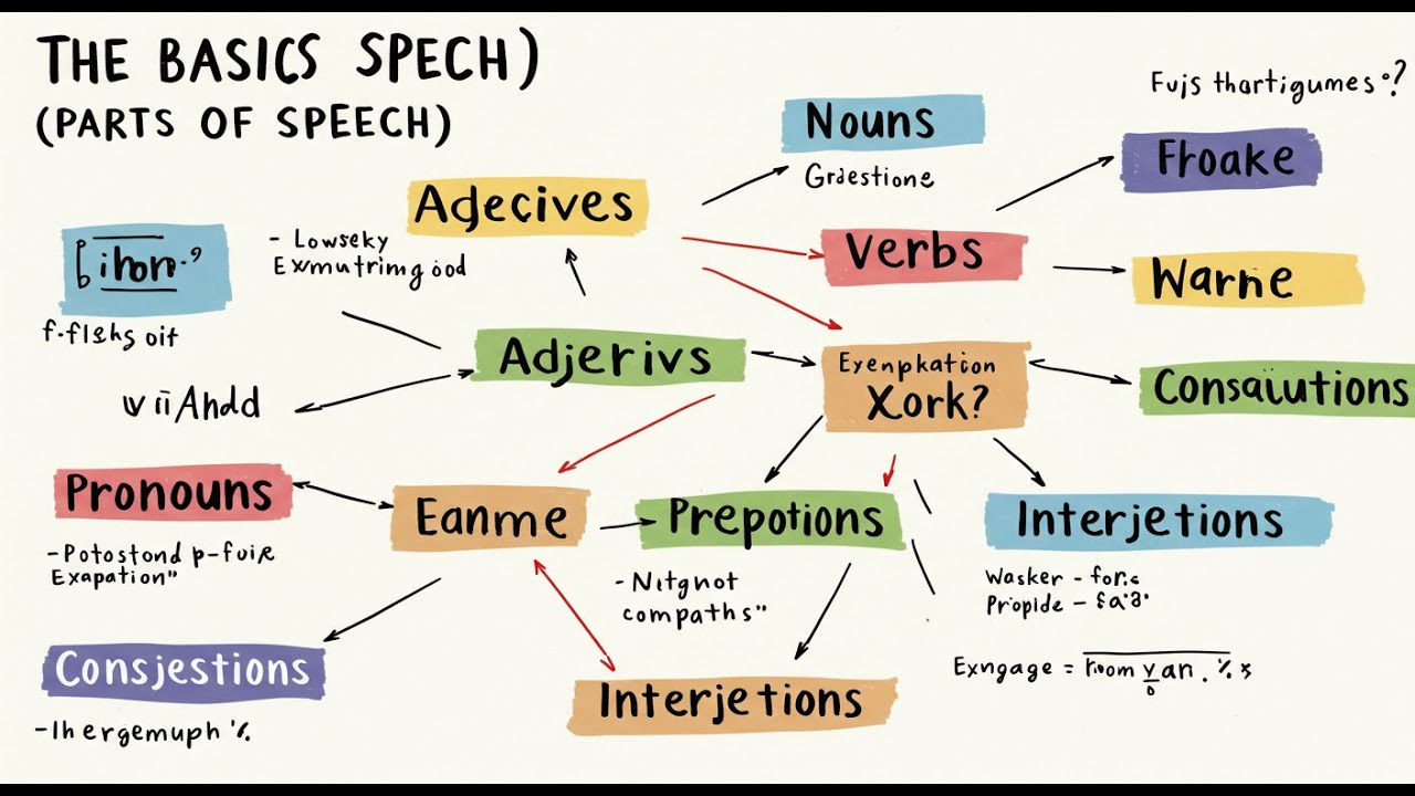 The Basics Parts of Speech (English Grammar) - YouTube