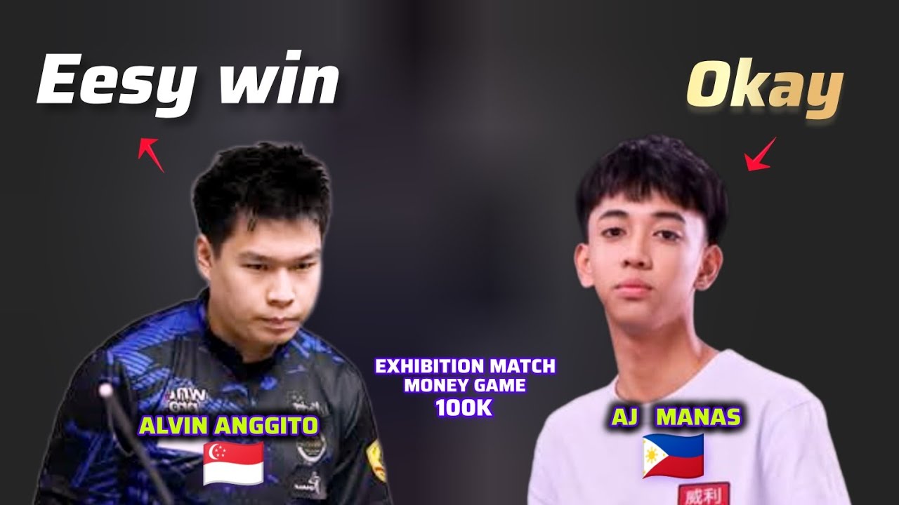 Aj Manas 🆚 Alvin Anggito || Full game highlights 9ball race to 12 - YouTube