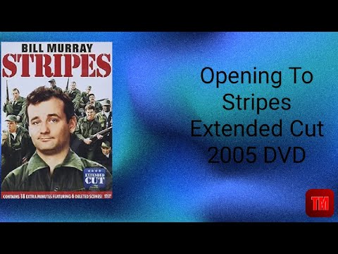 Opening To Stripes Extended Cut 2005 DVD - YouTube