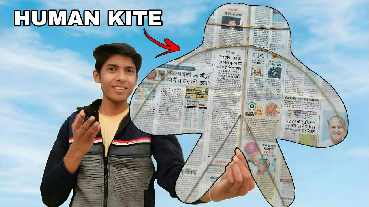 Sky High Human Kite: Secret Tricks to Make It Fly Highest - YouTube