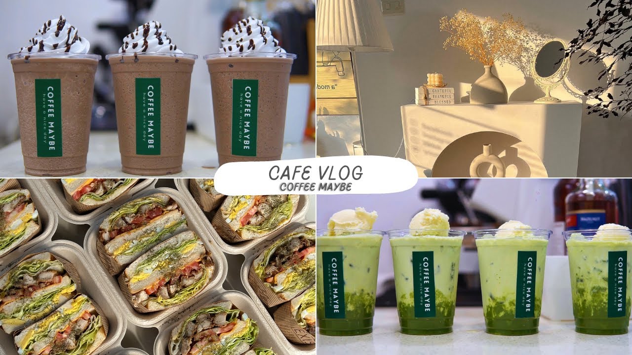 ENG) CAFE VLOG ep 35| Cafe best sellers |COFFEE MAYBE Philippines - YouTube