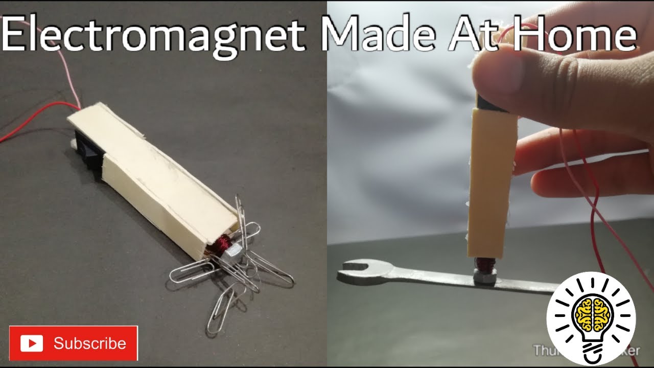 How to make a magnet at home?My Genius Creation - YouTube