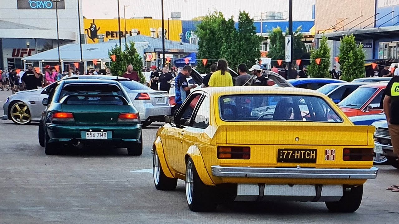 Fast tuner cars arrive and invade Greenway Sydney Cars Under the Stars ...