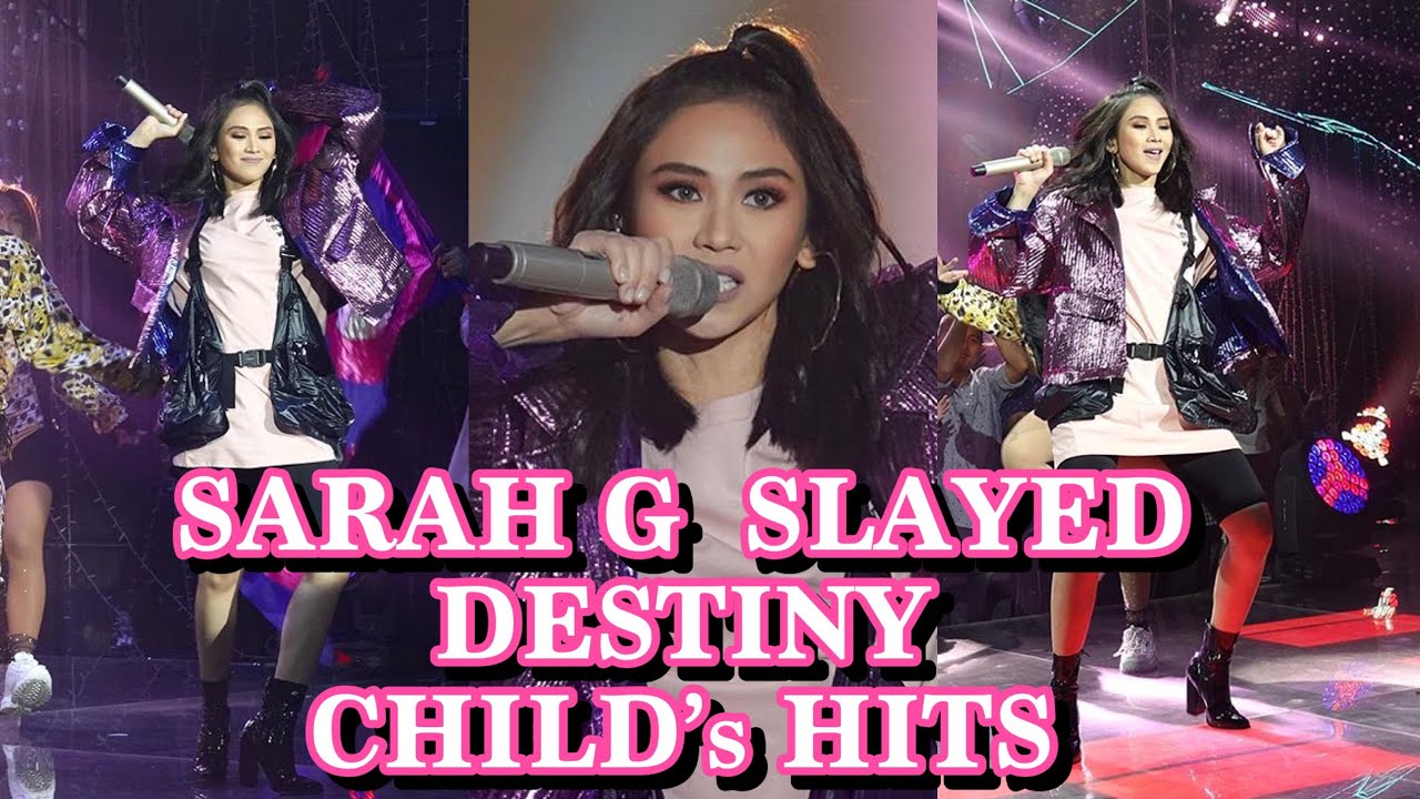 Sarah G on Asap rocks Destiny Child’s Hits on Asap Natin To - YouTube