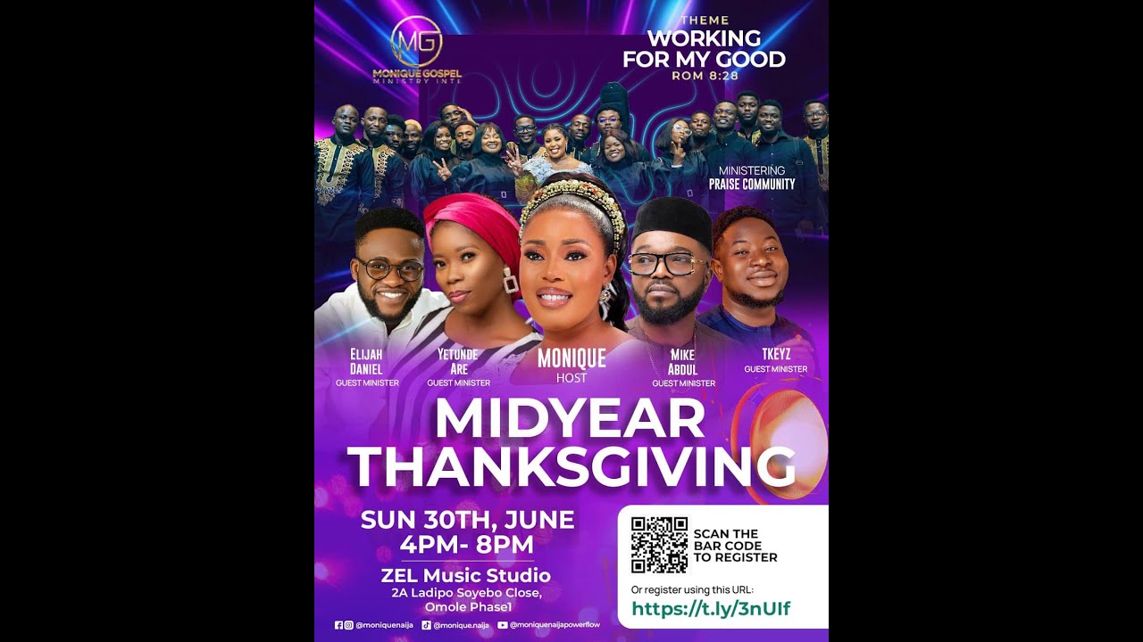 MID-YEAR THANKSGIVING With Monique The Grand Finale - YouTube