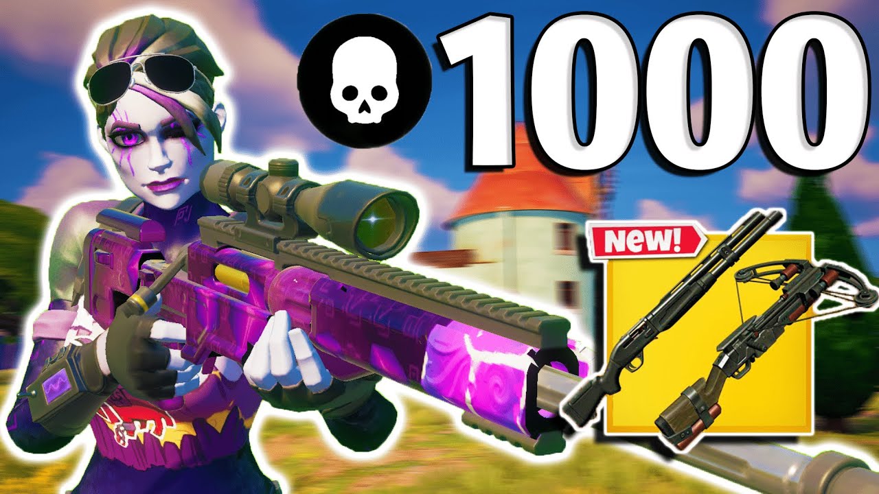 1000 Eliminations In 5 Hours Solo Vs Squads Wins Full Gameplay ...