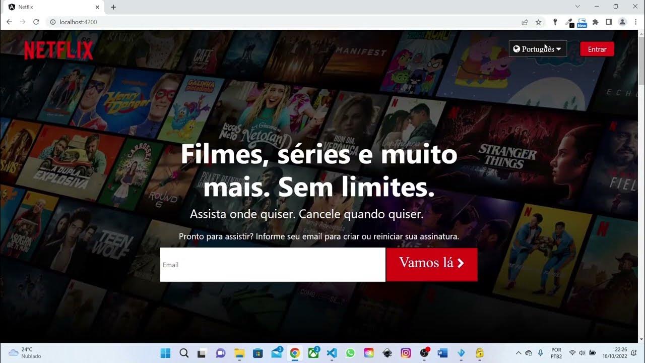 Clone do Netflix em Angular - YouTube