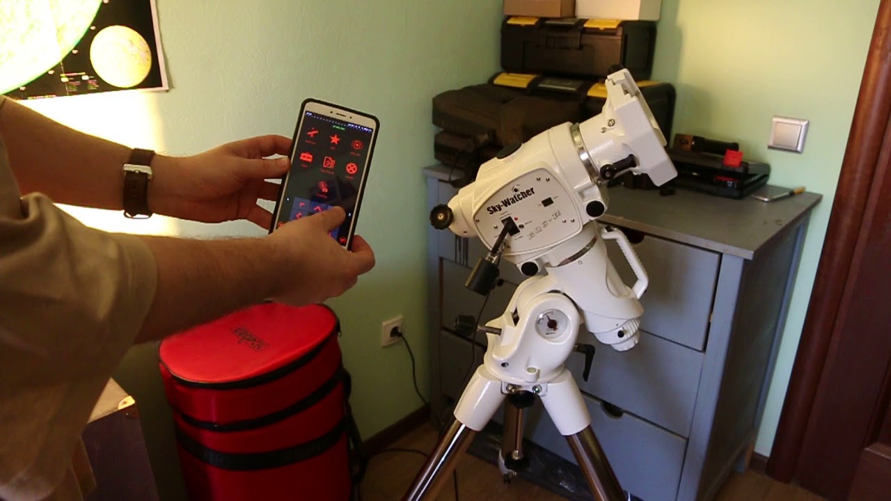 SynScan WiFi short demo - YouTube