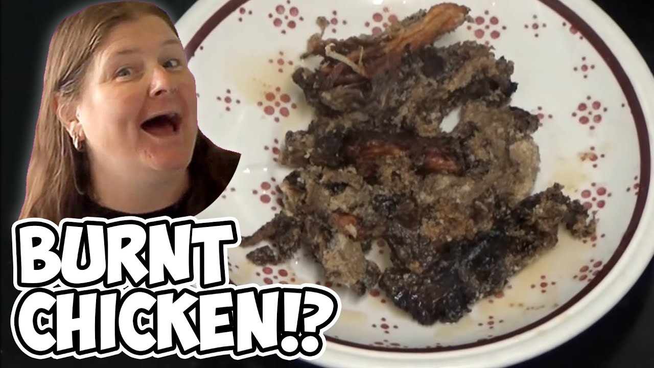 BURNT Chicken?! - Kay's Cooking WATCH PARTY! - YouTube