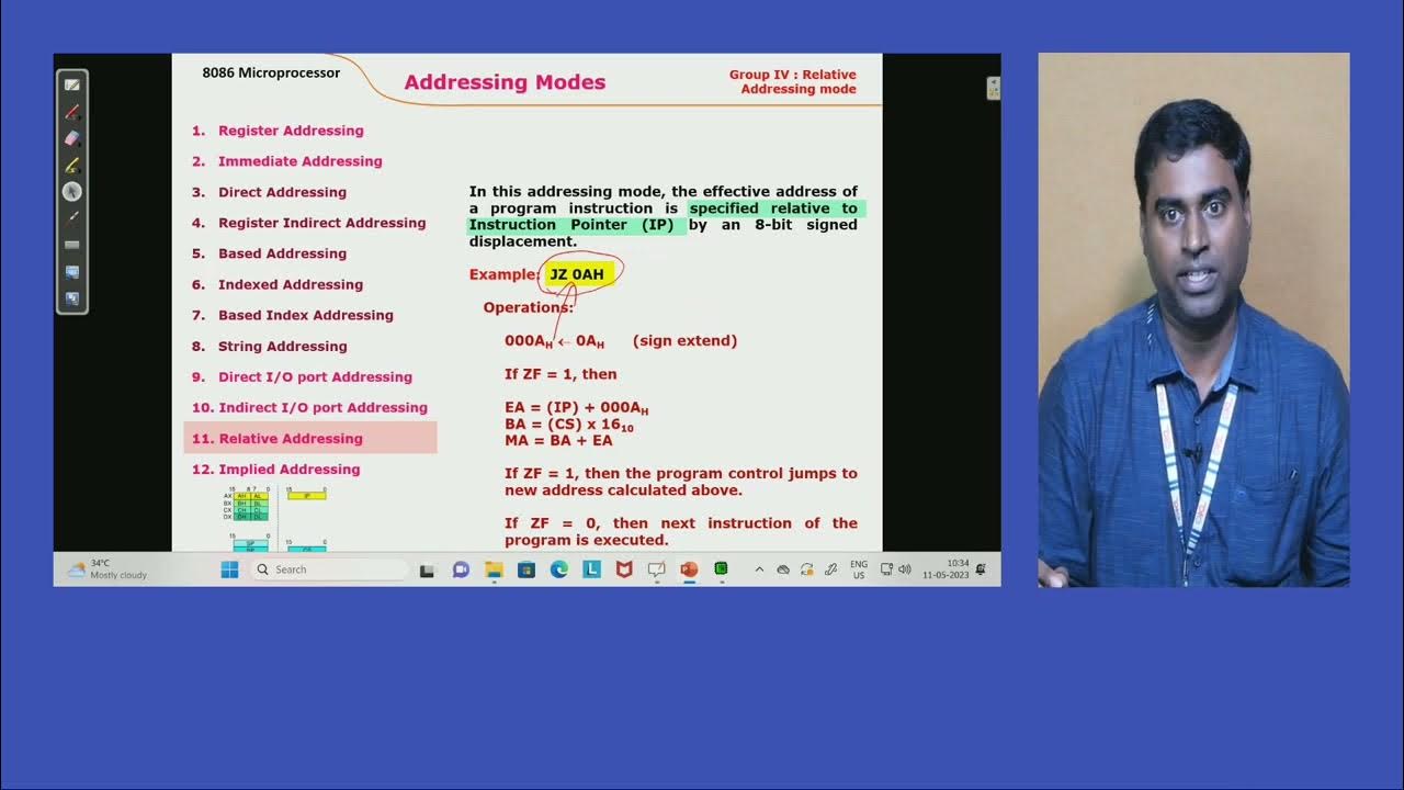 #Processor and Controller #8086 Programming - YouTube