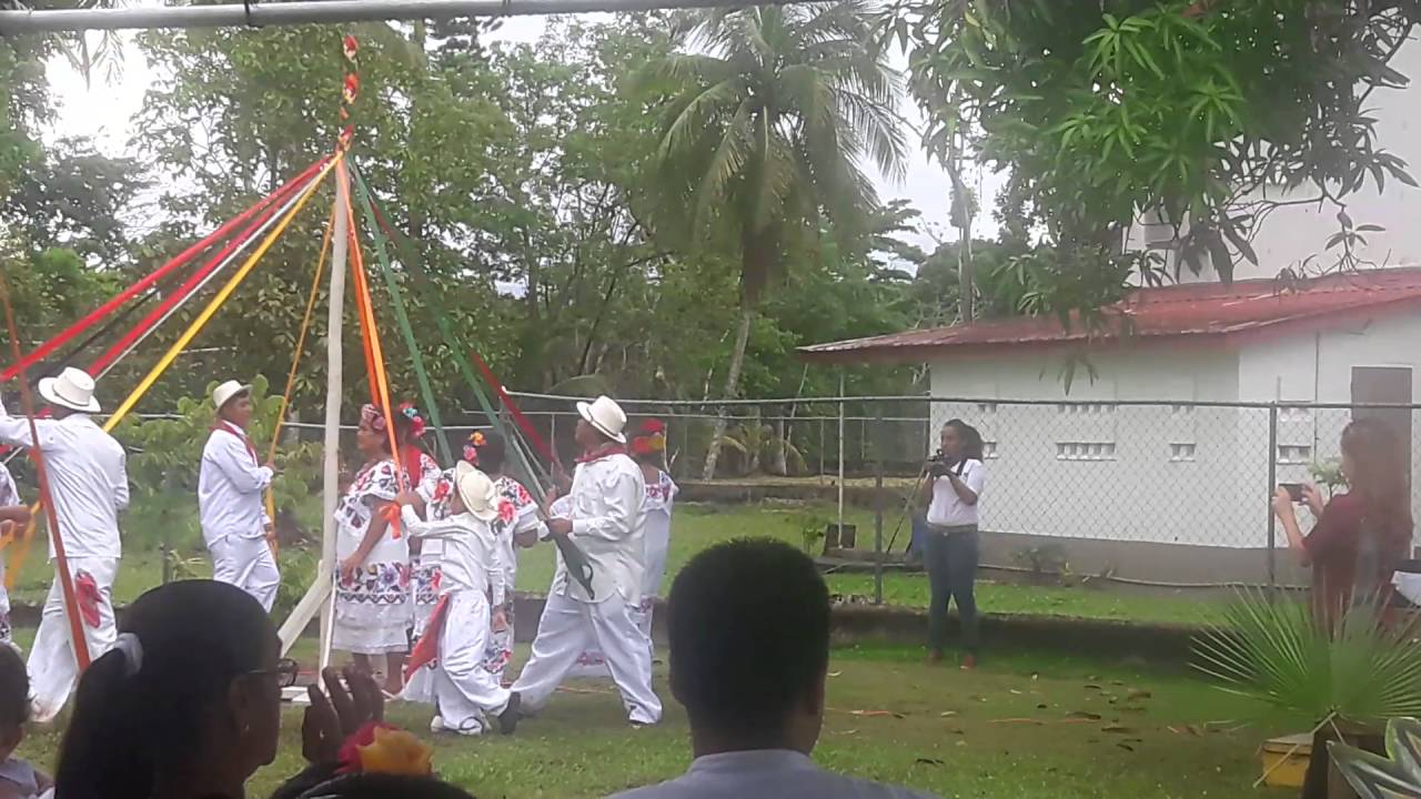 Belize Maya Expo: Yucatec Mayas dancing La Cinta - YouTube