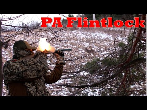 Pennsylvania Flintlock Muzzleloader Deer Hunt - YouTube