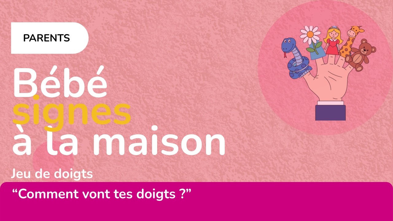 Jeu de doigts signé : comment vont tes doigts ? ADS - F. Davrout - YouTube