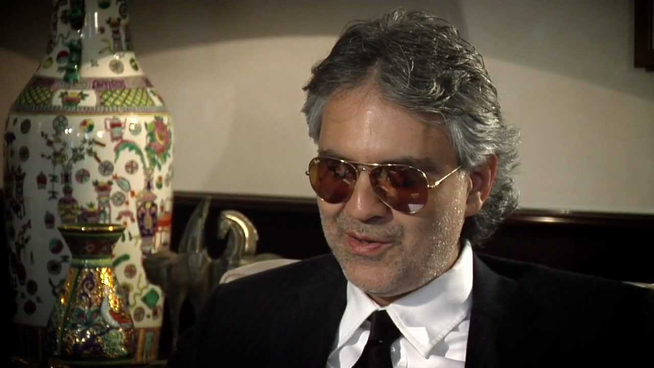 Andrea Bocelli - Opera: Boheme (Official Interview) - YouTube