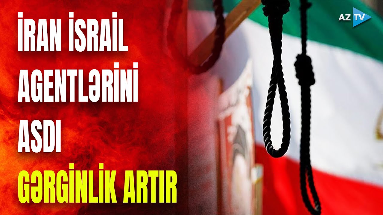 İran İsrailə "göz dağı" verdi: Mossad agentləri edam edildi - YouTube
