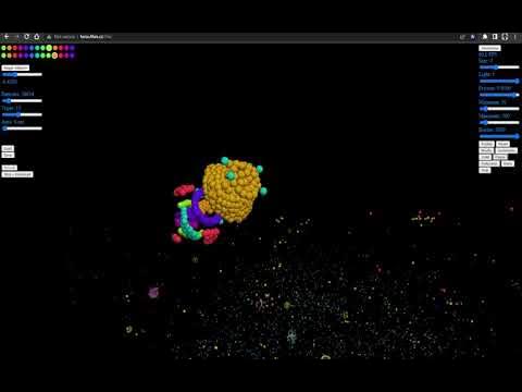 Particle Spaceship from 3D Game of Life Simulation - YouTube