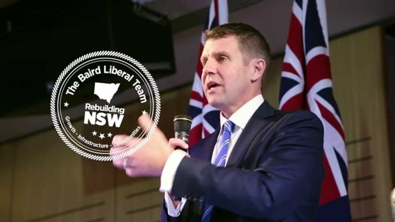 Mike Baird: A clear plan to Rebuild NSW - YouTube