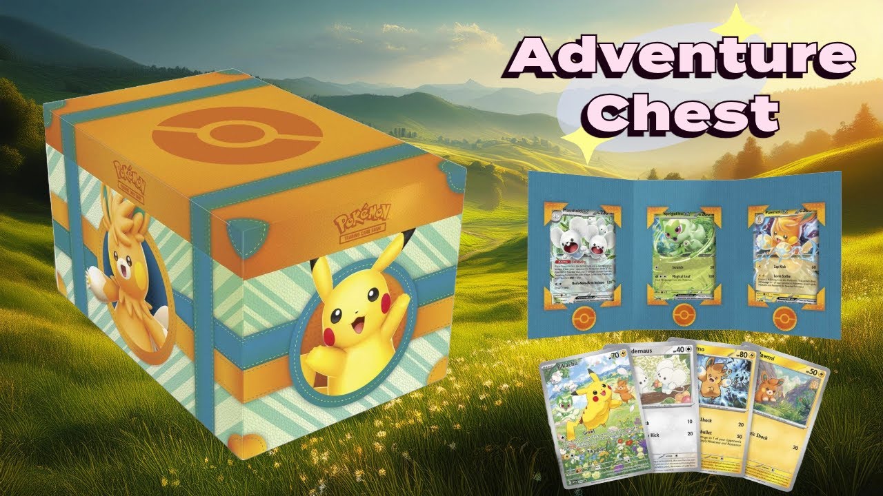 Checking out the Paldea Adventure Chest! - YouTube