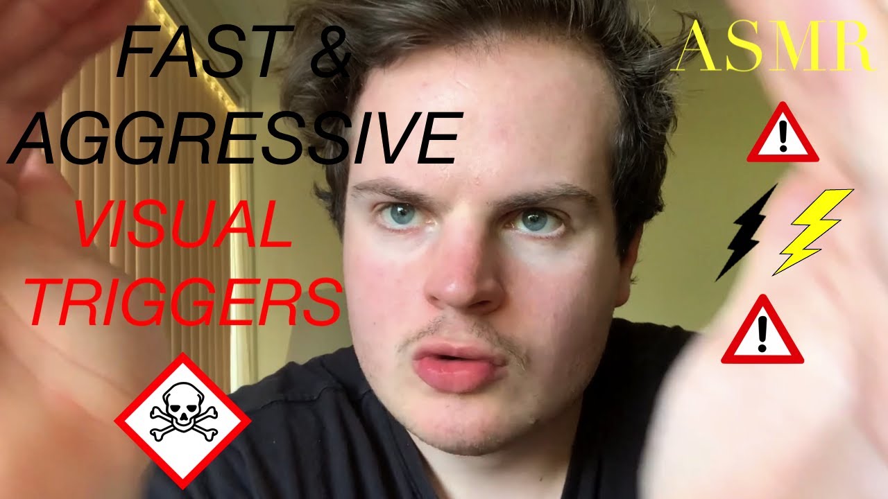 Asmr Fast And Aggressive Visual Triggers 5 Minute Youtube