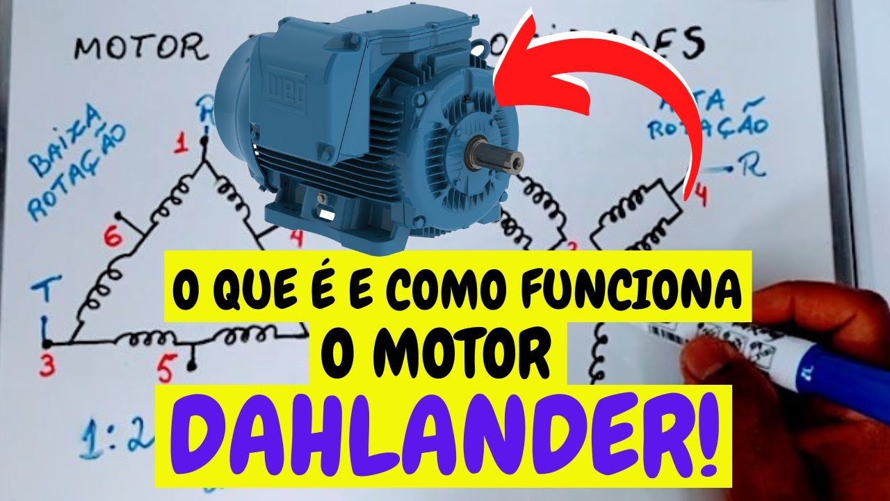 Como fazer o fechamento do Motor DAHLANDER | Motor de 2 velocidades ...