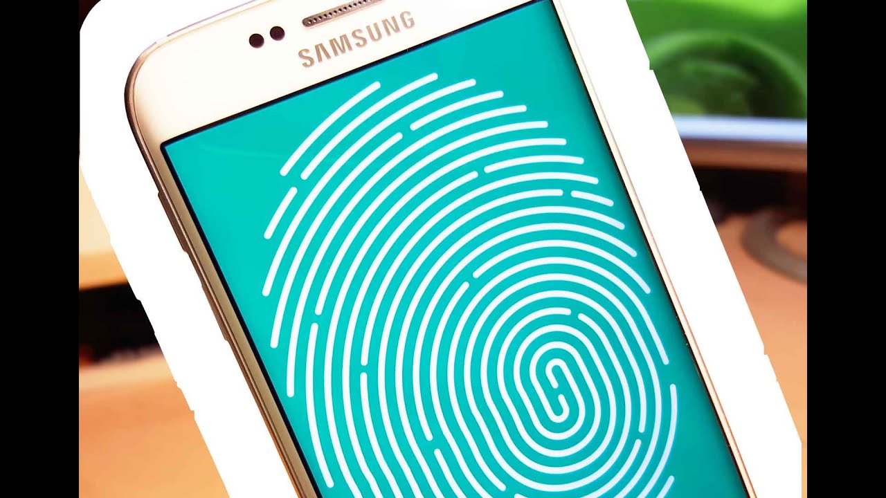 Samsung Galaxy S6 / S6 Edge FingerPrint Setup - YouTube
