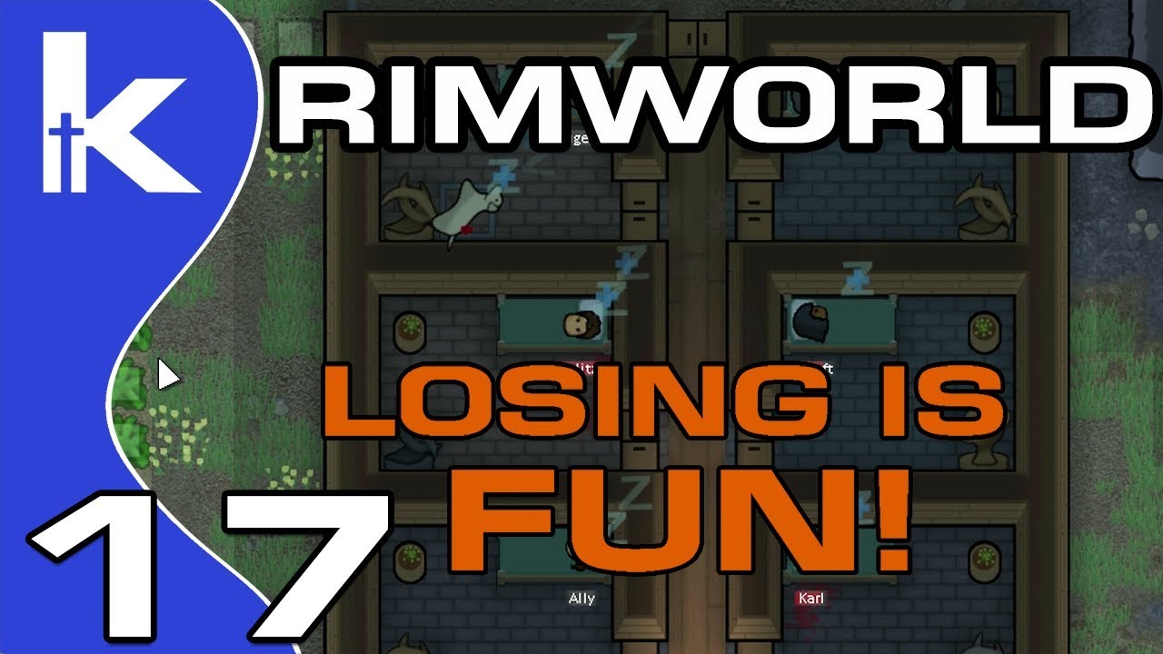 Losing is Fun | Rimworld Randy Random Extreme Ep 17 | Vanilla - YouTube