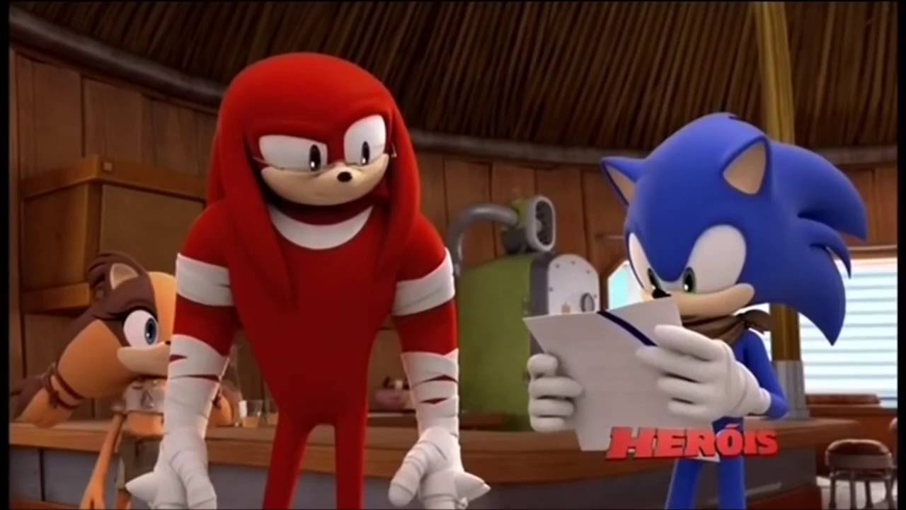 Sonic Boom ep:3 Um dia de dama(dublado) - YouTube