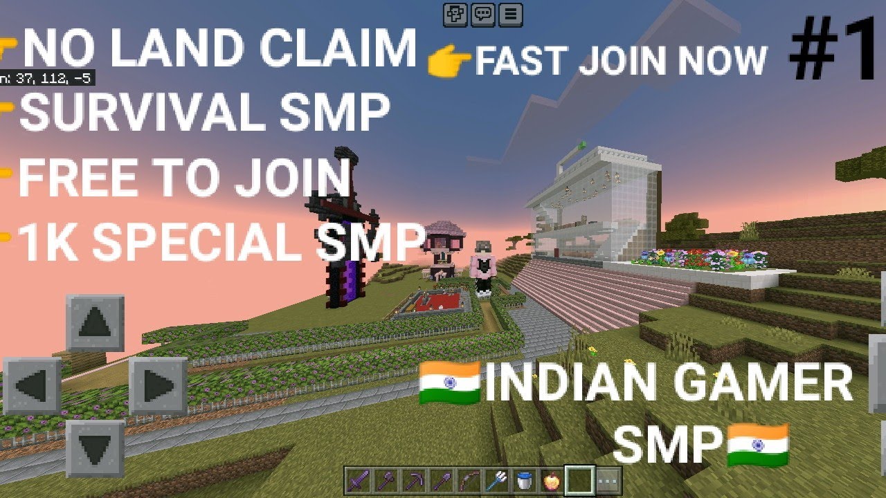 1K SPECIAL MINECRAFT SURVIVAL SMP RELEASE PE 1.20 JOIN NOW SURVIVAL SMP ...
