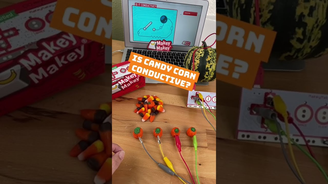 Makey Makey Fall Games: Is Candy Corn Conductive? Can we use it to play ...