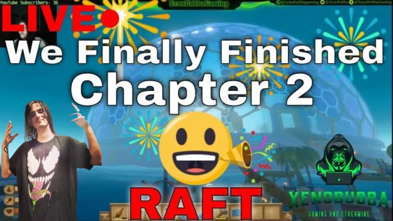 RAFT Chapter 2 Multiplayer Survival | Dome Over The Ocean | Skippypuff ...