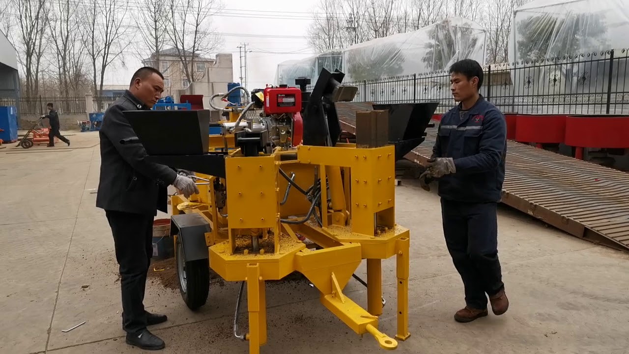 Hydraform Interlocking Clay Soil Cement Brick Machine M7MI TWIN SUPER ...