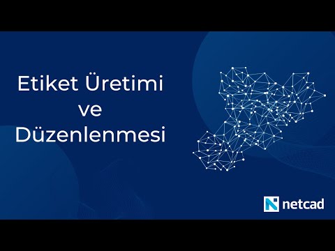 Etiket Üretimi ve Düzenlenmesi