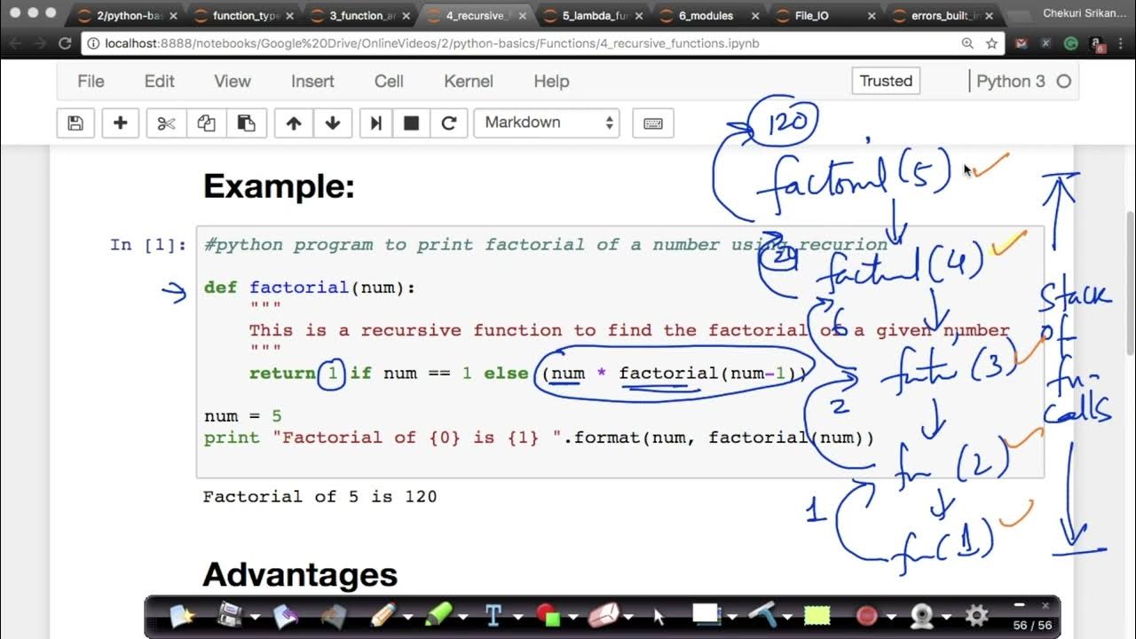 Python | Recursive functions - YouTube