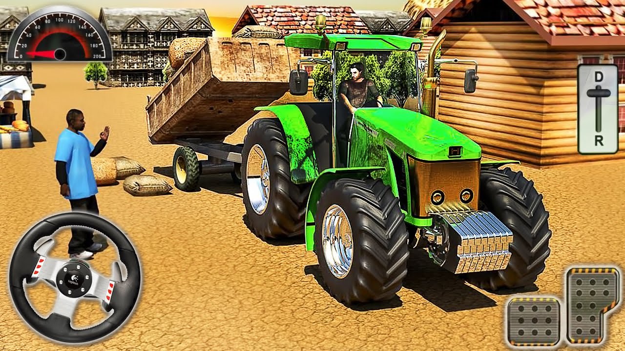Real Farmer Sim Game 3D 2020 - Tractor Farming Driving - Android ...