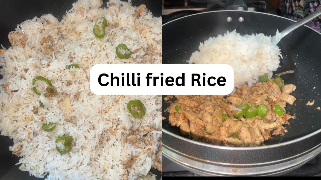 Chilli fried Rice | chilli fried Rice Recipe | Quick and Easy chilli ...