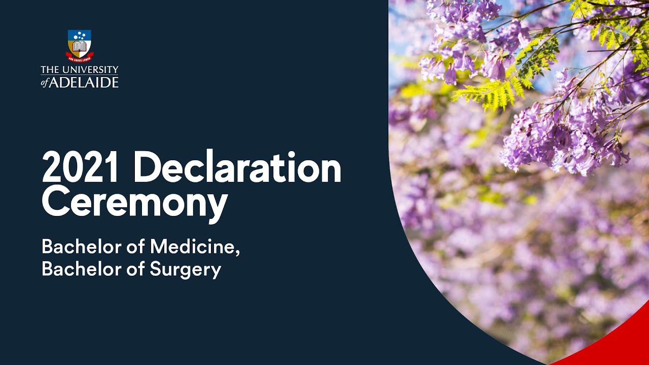 2021 Bachelor of Medicine and Bachelor of Surgery Declaration Ceremony ...